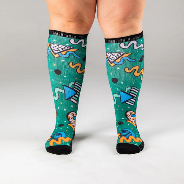 Bamboo Retro 2.0 Compression Socks – Funky Sock Co