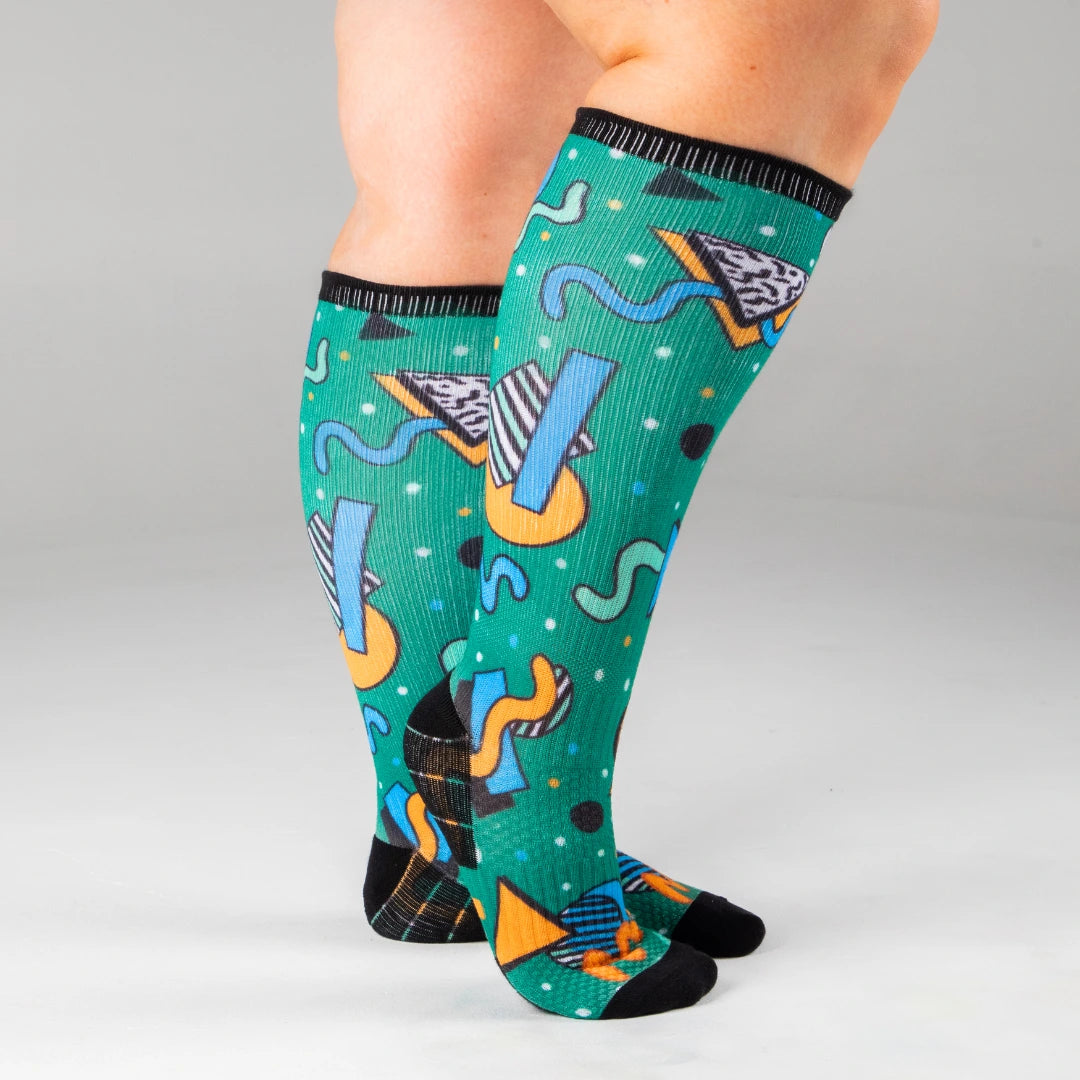 Black Bamboo Compression Socks Diabetes – Funky Sock Co