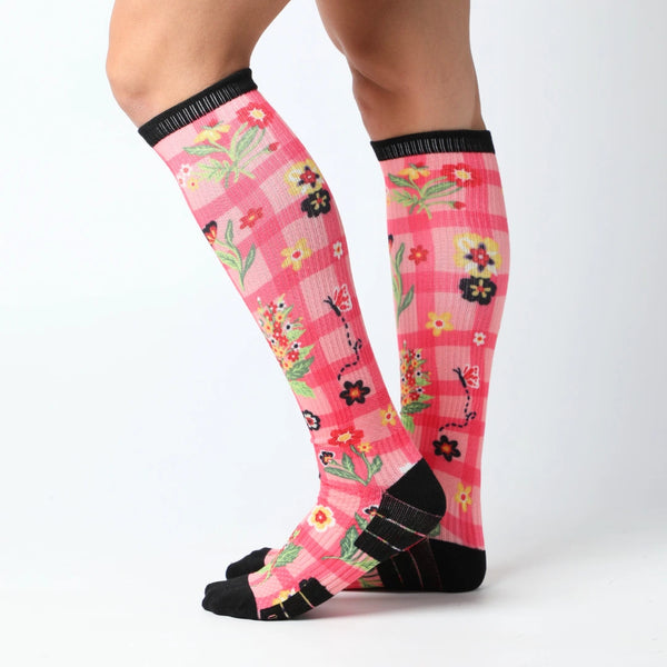 Black Bamboo Compression Socks Diabetes – Funky Sock Co