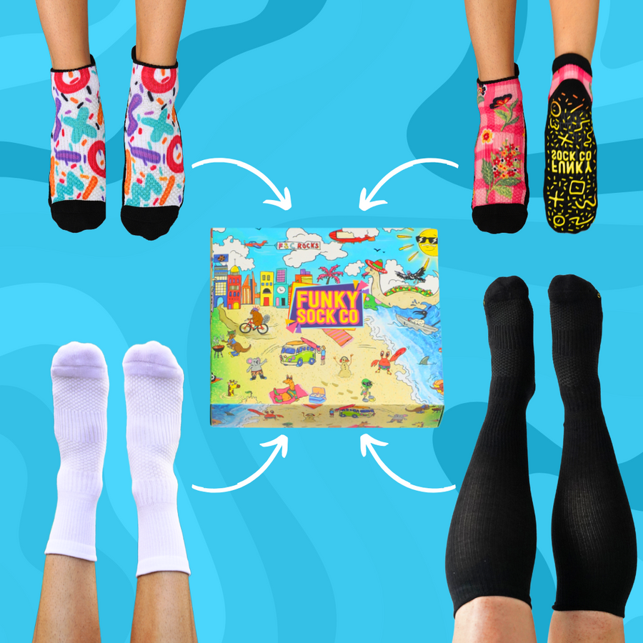 Bamboo Compressions – Funky Sock Co