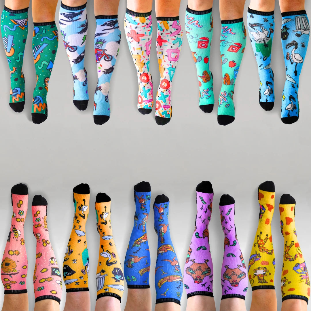 Shop The Funkiest Compression Socks on Earth!! – Funky Sock Co